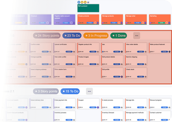 Agile User Story Map and Roadmap for Jira - DevSamurai