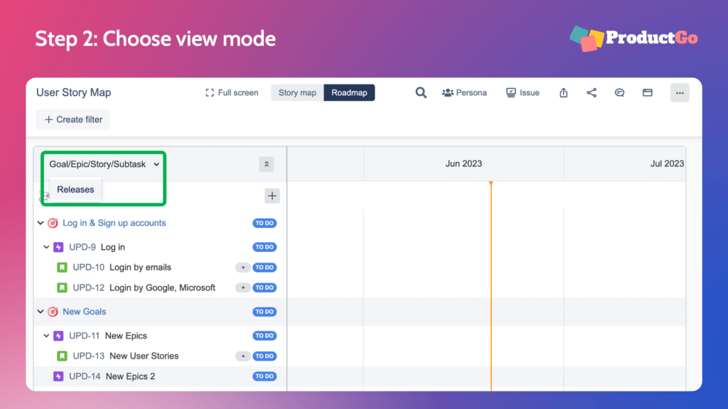 ProductGo Basics #3: How to use Roadmap