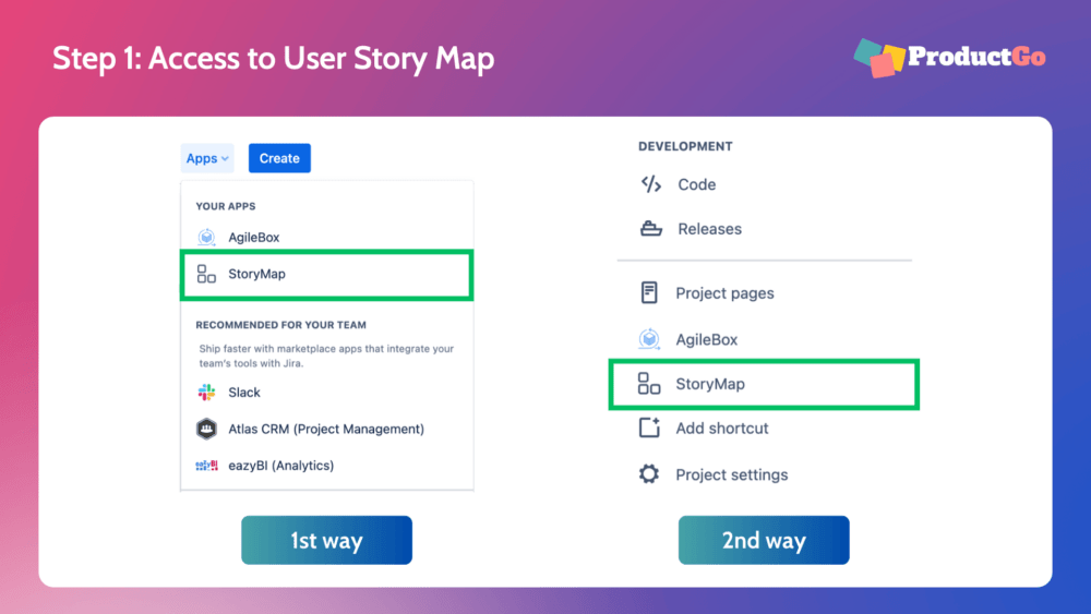 ProductGo Basics #2: How to use User Story Map