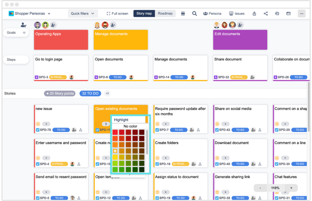 User Story Map for Jira - ProductGo